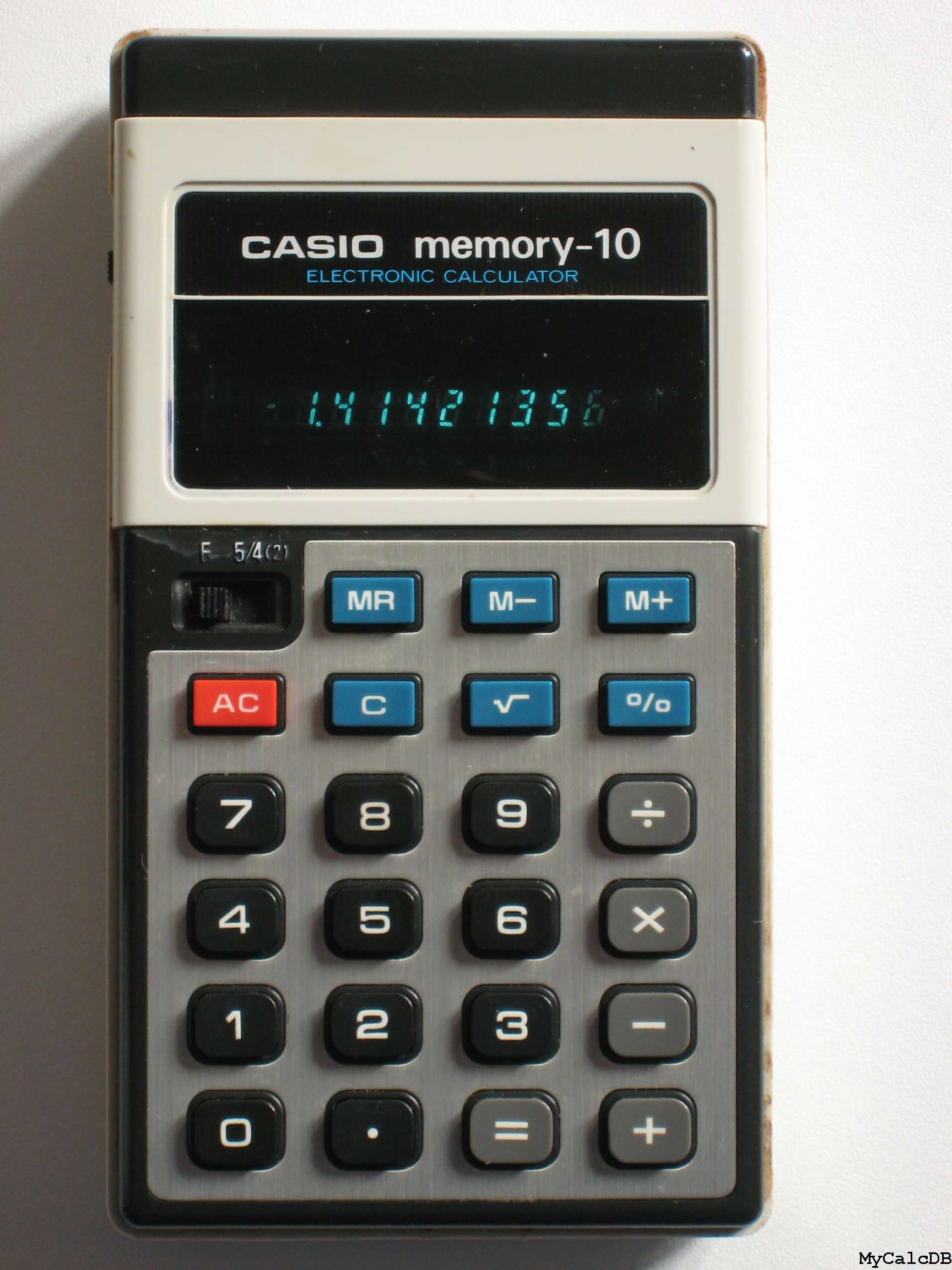 Casio Memory-10 | IT History Society